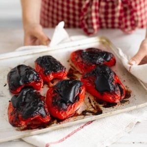 How to skin peppers - delicious. magazine