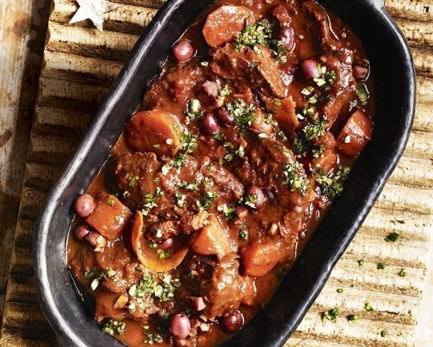 Chicken provençal with sticky garlic potatoes - delicious. magazine