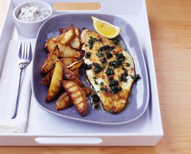 Whole roast plaice recipe | delicious. magazine