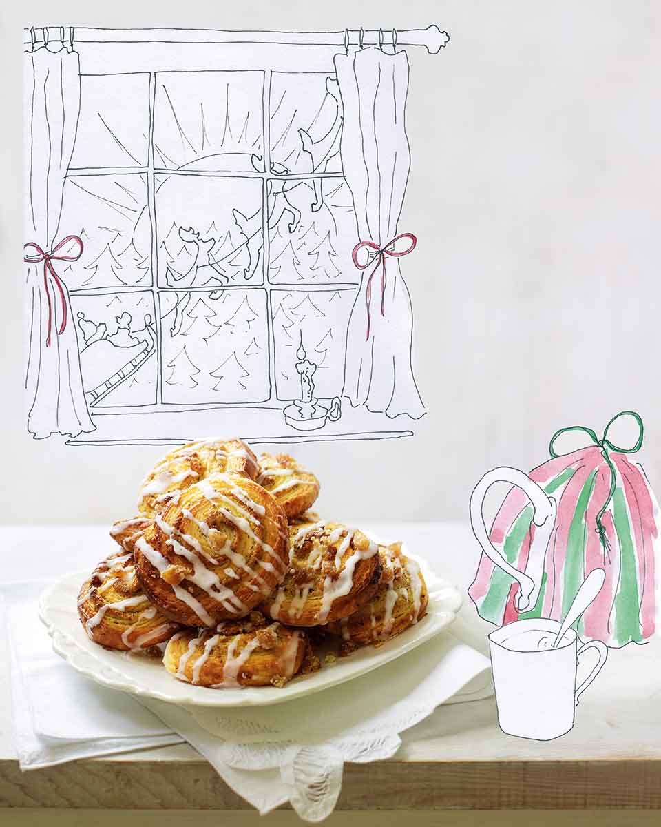 Chestnut danish pastries recipe | delicious. magazine