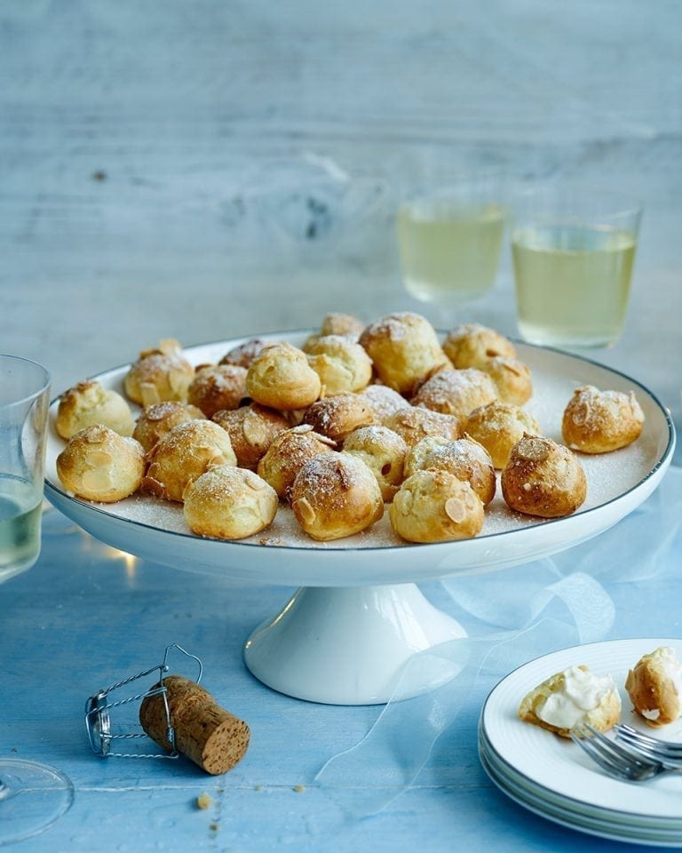 Brandy custard choux buns recipe | delicious. magazine