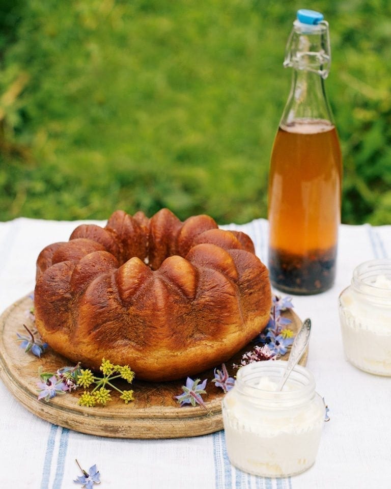 Katrya's baba with vanilla and lovage syrup recipe | delicious. magazine
