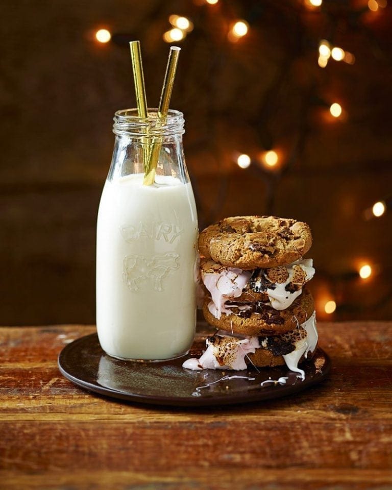 Cookie s'mores recipe | delicious. magazine
