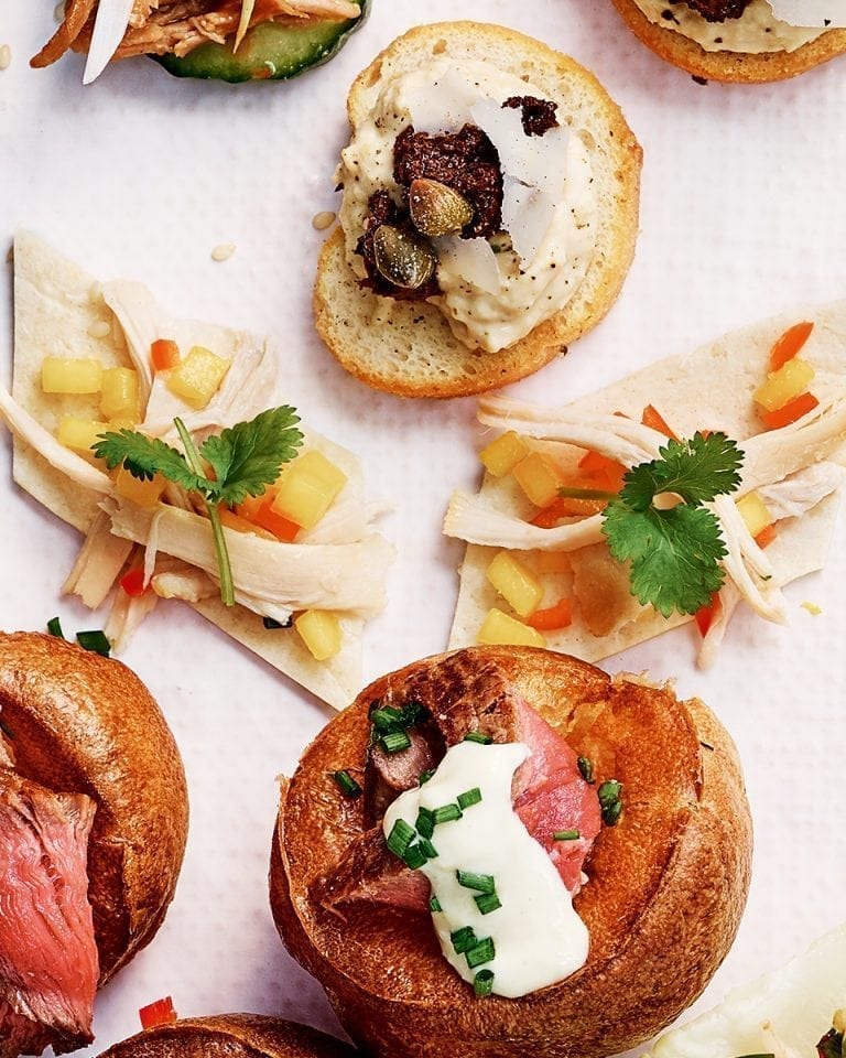 Mini chicken tacos recipe | delicious. magazine