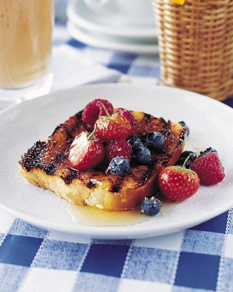 Pan-charred cinnamon brioche recipe | delicious. magazine