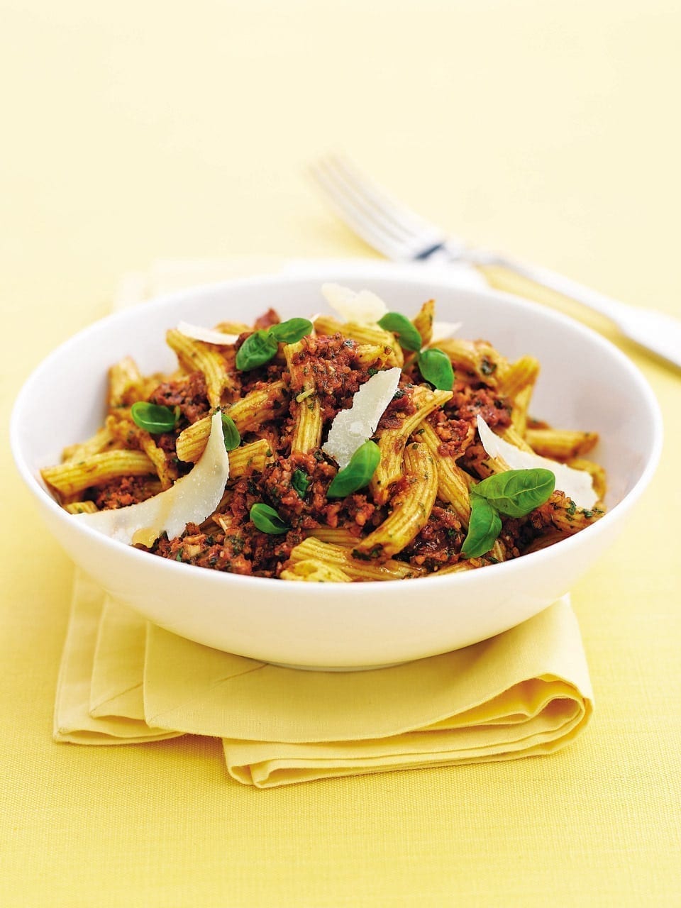 Rigatoni with red pesto recipe | delicious. magazine