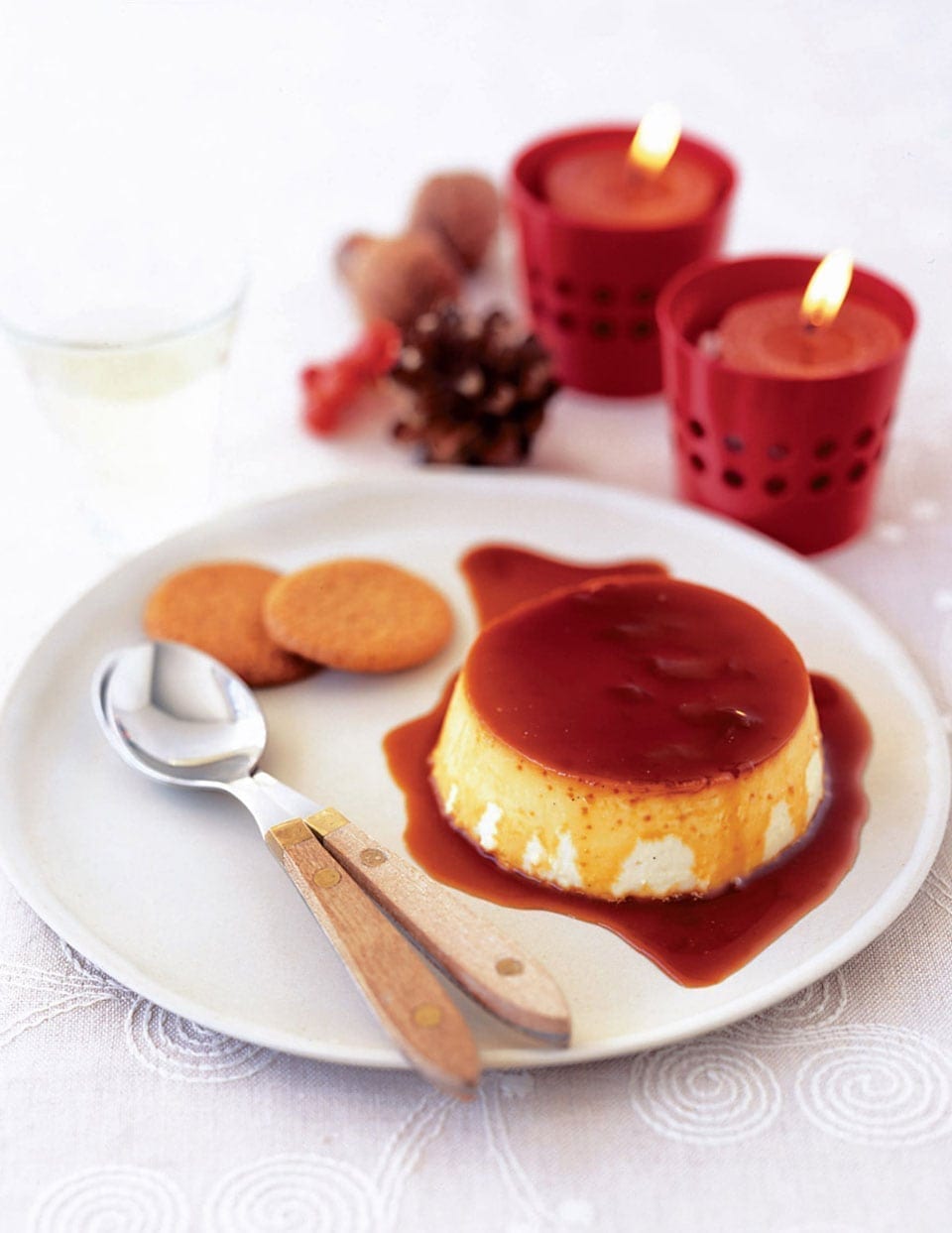 Muscat wine crème caramels recipe | delicious. magazine