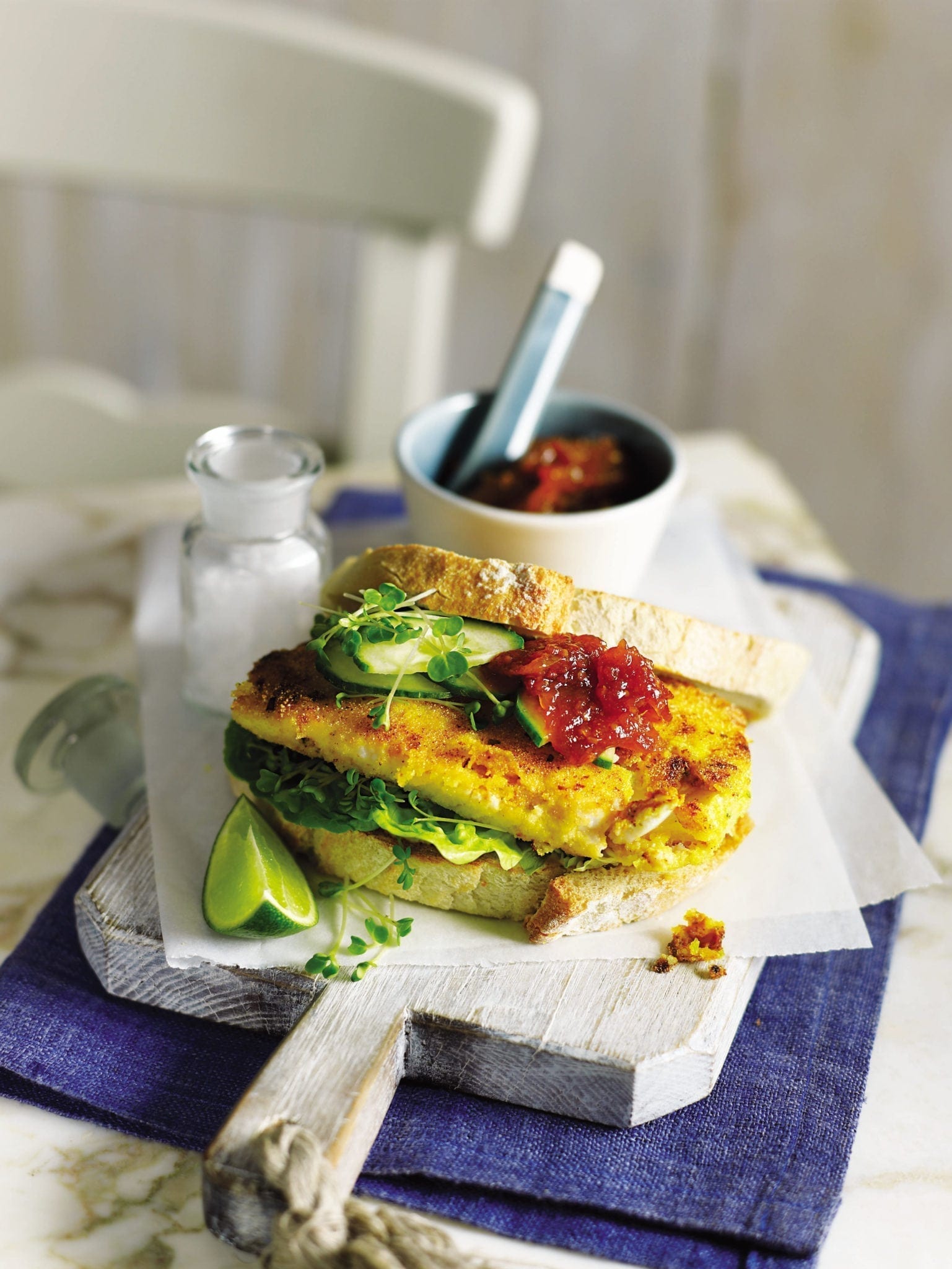 Fish burgers recipe | delicious. magazine