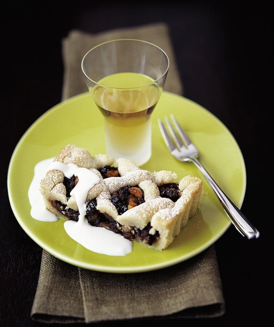 Mincemeat shortcake slice recipe | delicious. magazine