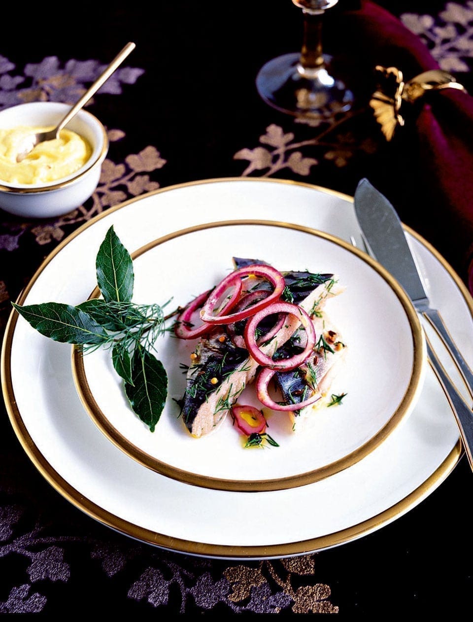 Marinated mackerel with spiced aioli recipe | delicious. magazine