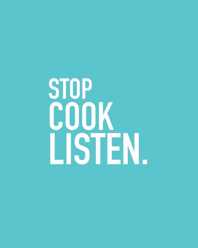 Stop, Cook, Listen: the delicious. campaign - delicious. magazine