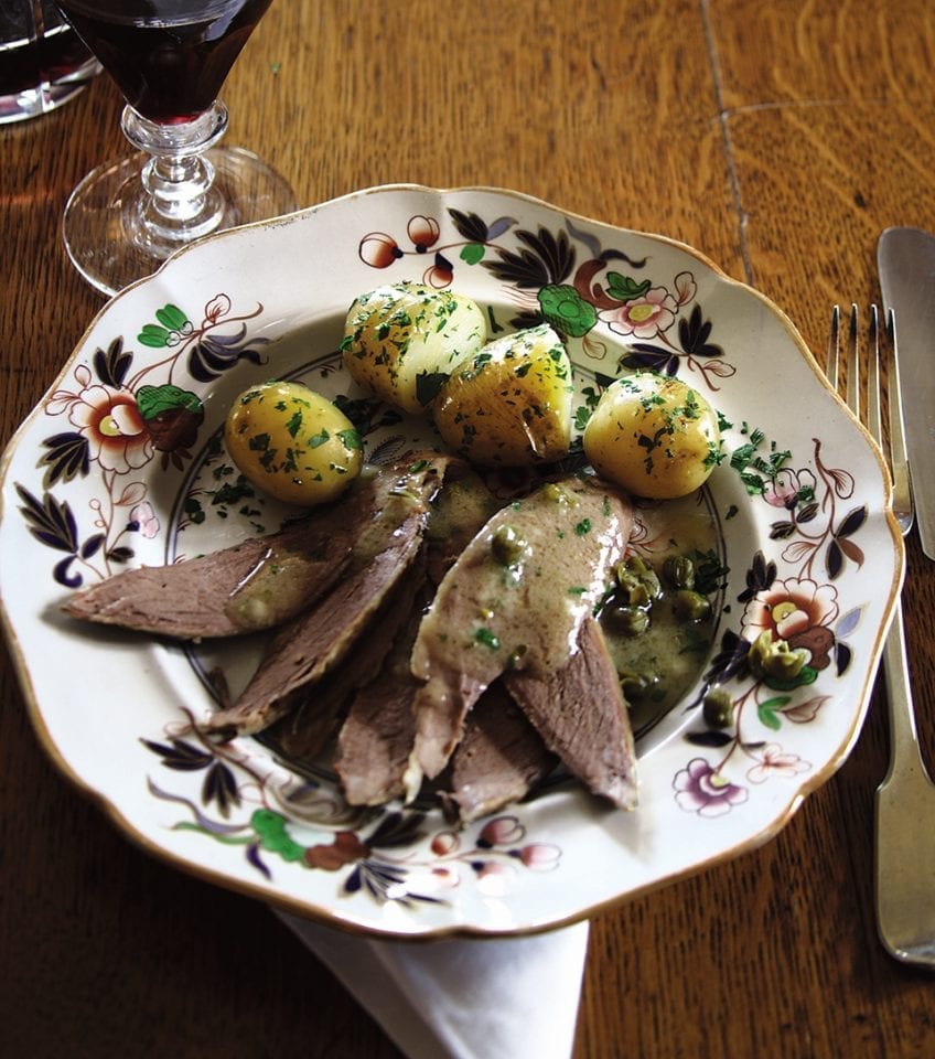 Mutton with caper sauce recipe | delicious. magazine