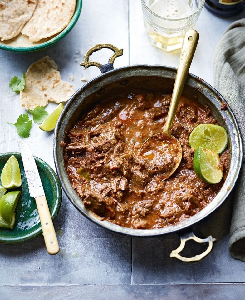 Coconut beef madras recipe | delicious. magazine