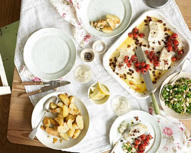 Whole steamed fish with pickled plums - delicious. magazine