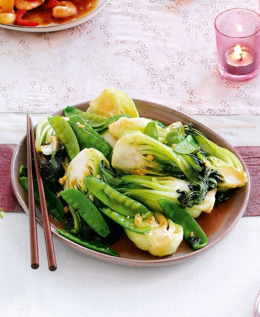 Stir-fried Chinese greens recipe | delicious. magazine
