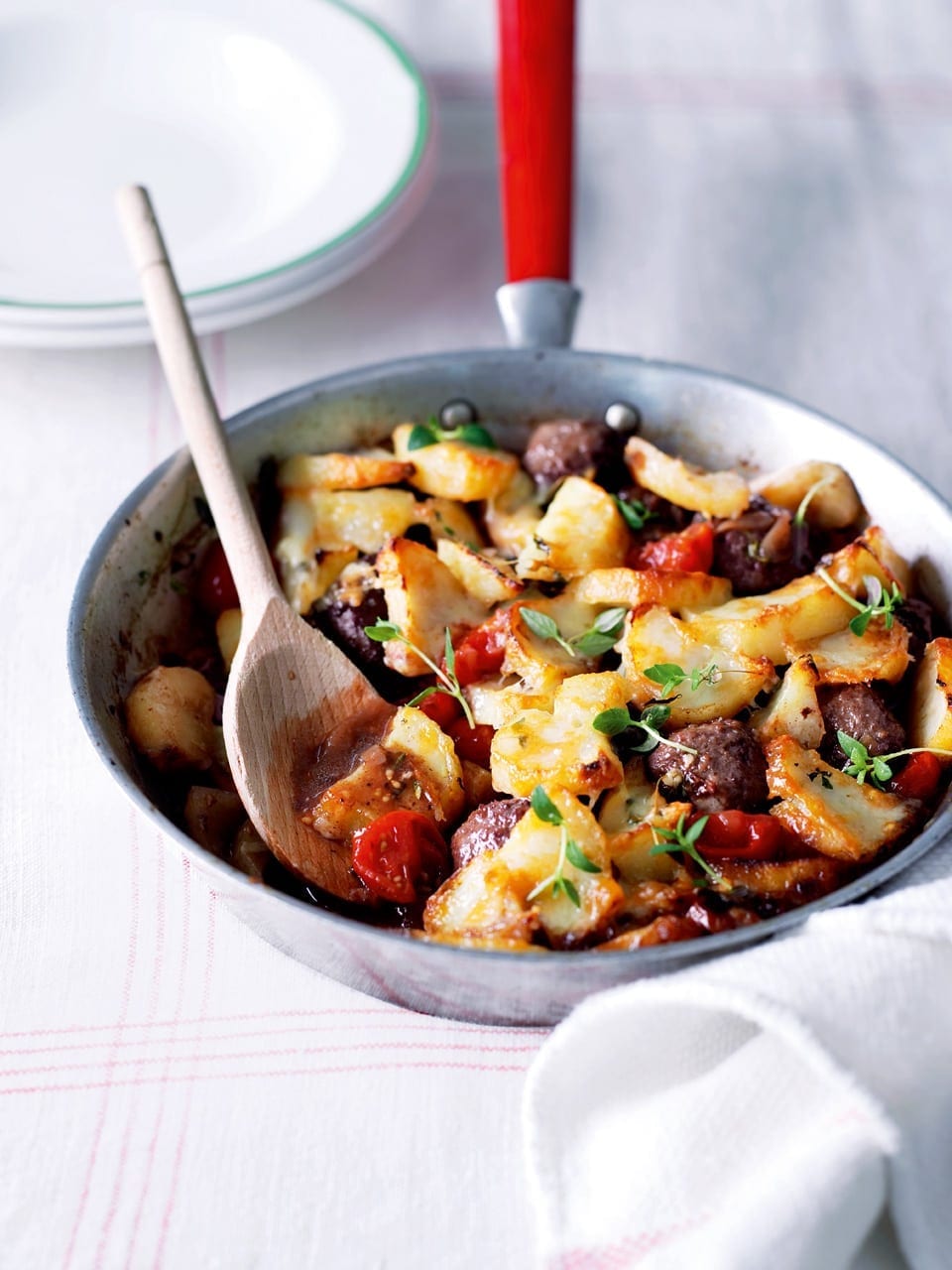 Frying pan meatball hotpot recipe | delicious. magazine