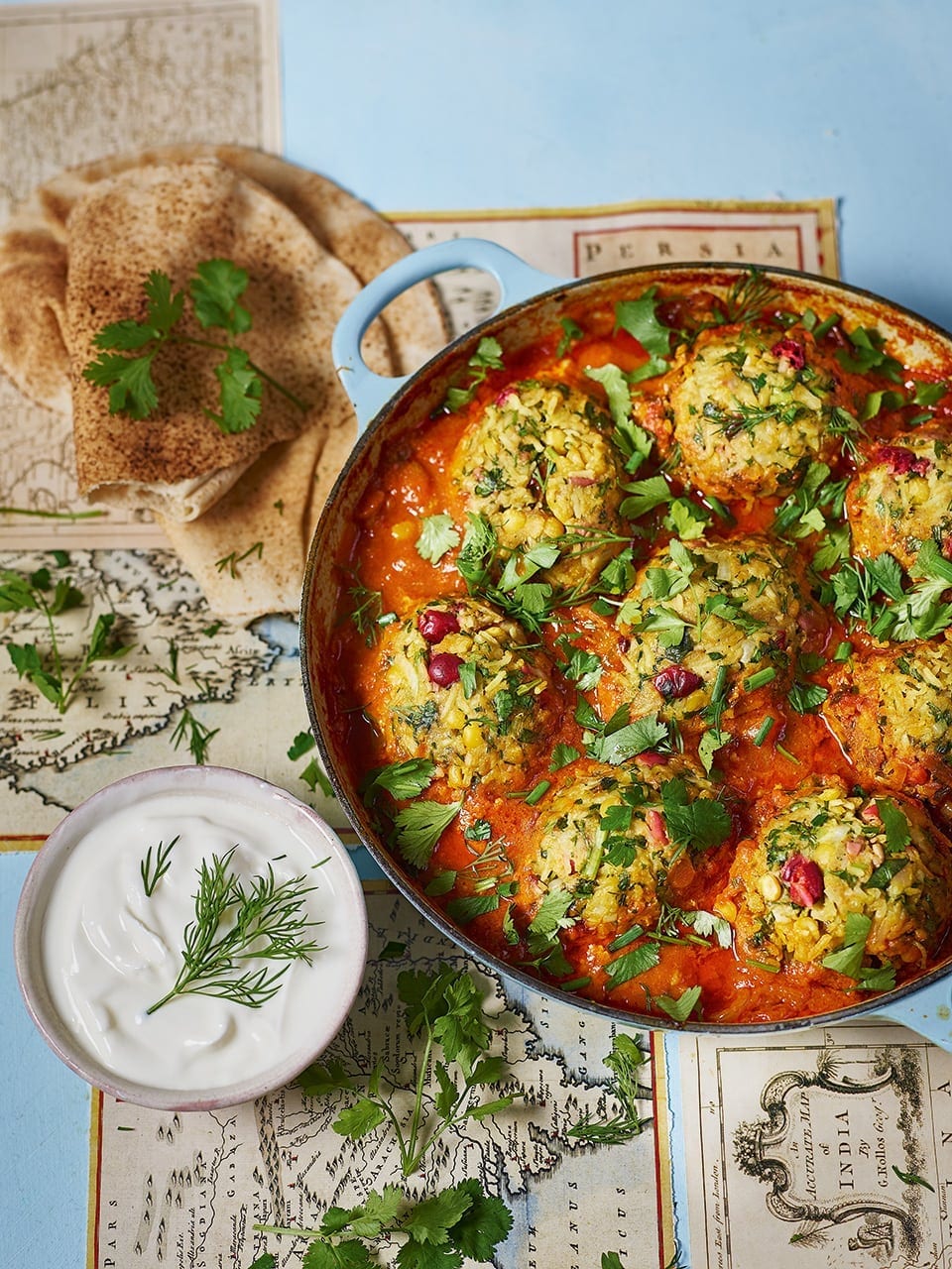 Sabrina Ghayour's Persian lamb meatballs recipe | delicious. magazine