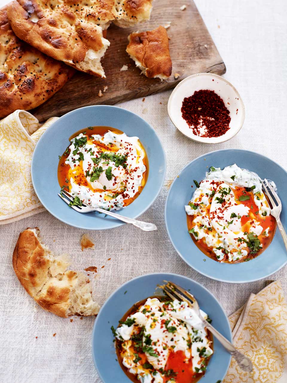 Turkish eggs recipe | delicious. magazine
