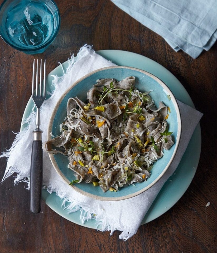 Trompette pesto pasta recipe | delicious. magazine