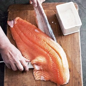 How to skin and pin bone fresh salmon - delicious. magazine
