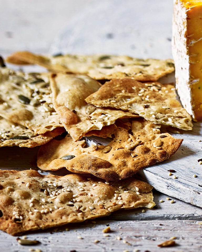Homemade rye crackers recipe | delicious. magazine Homemade rye crackers recipe | delicious. magazine