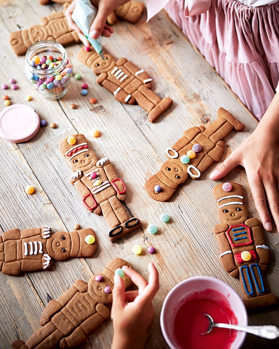 Christmas gingerbread men recipe | delicious. magazine