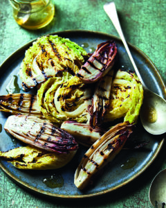 Chargrilled chicory and cabbage salad - delicious. magazine