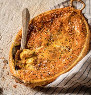 Roast spiced cod recipe | delicious. magazine