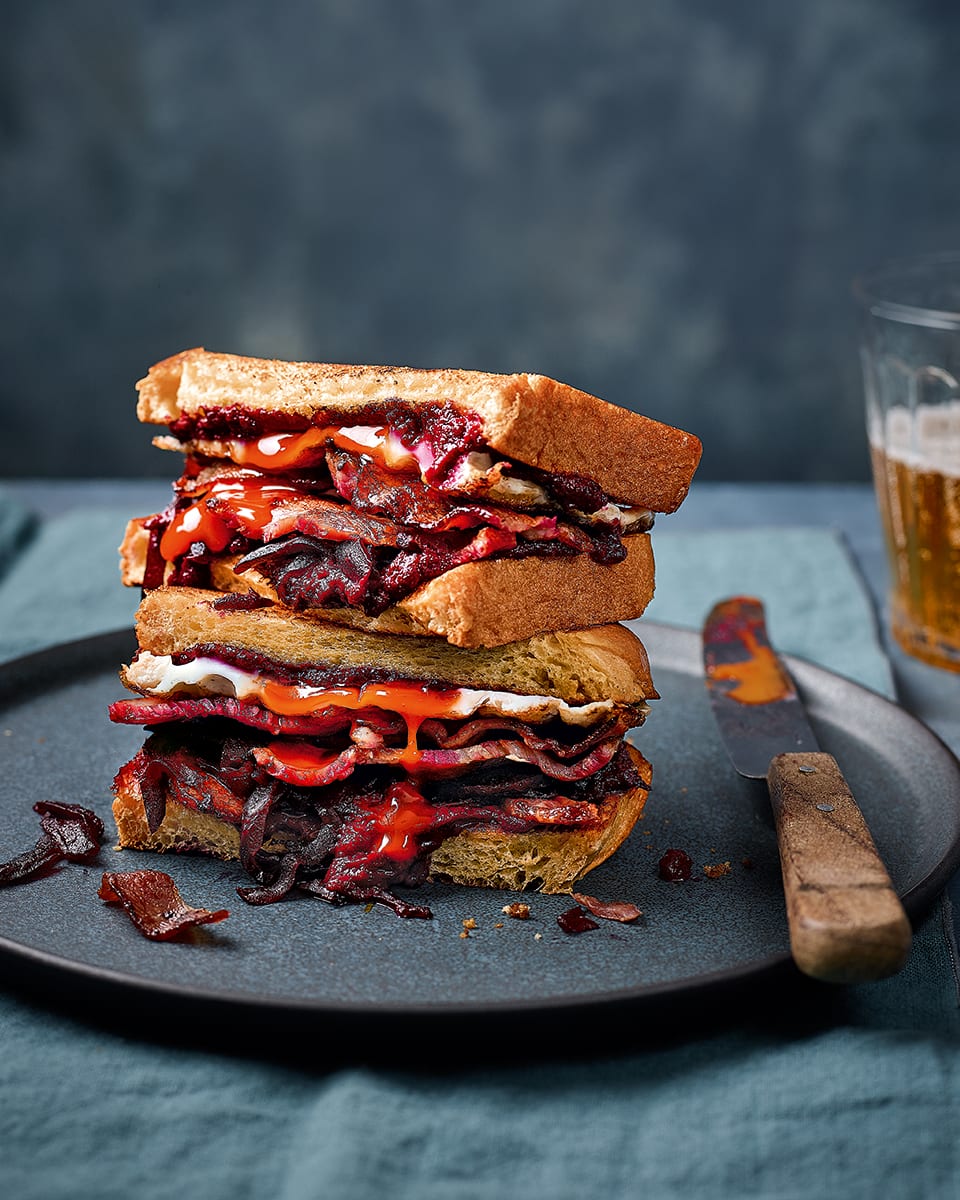 Fry-up sandwich - delicious. magazine