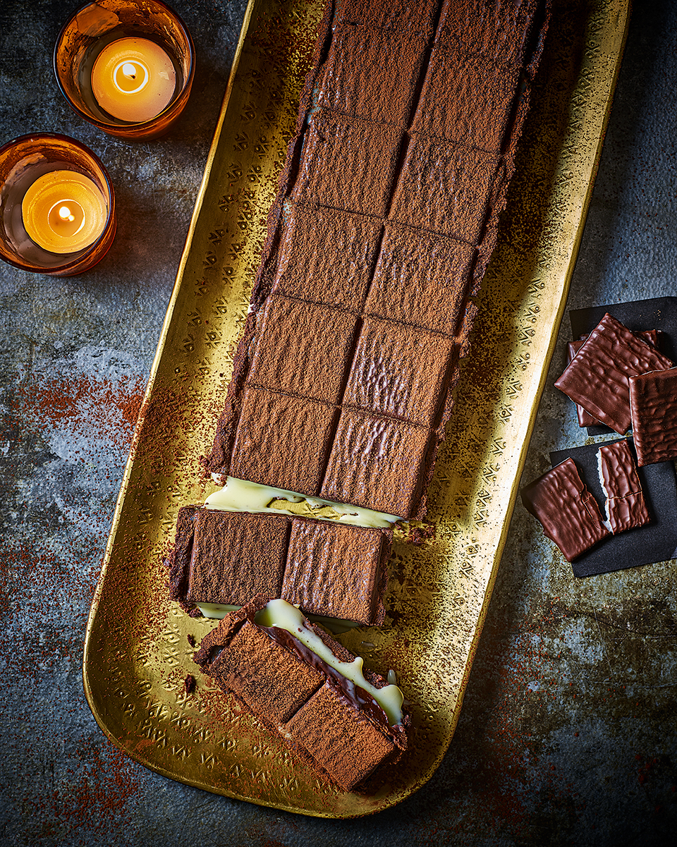 After Eights chocolate tart - delicious. magazine