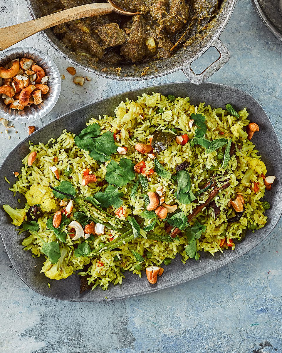 Mixed vegetable pilau (Subz mutter pulao) - delicious. magazine