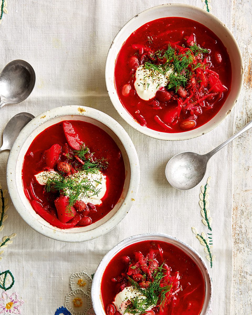 Olia Hercules' borsch - delicious. magazine