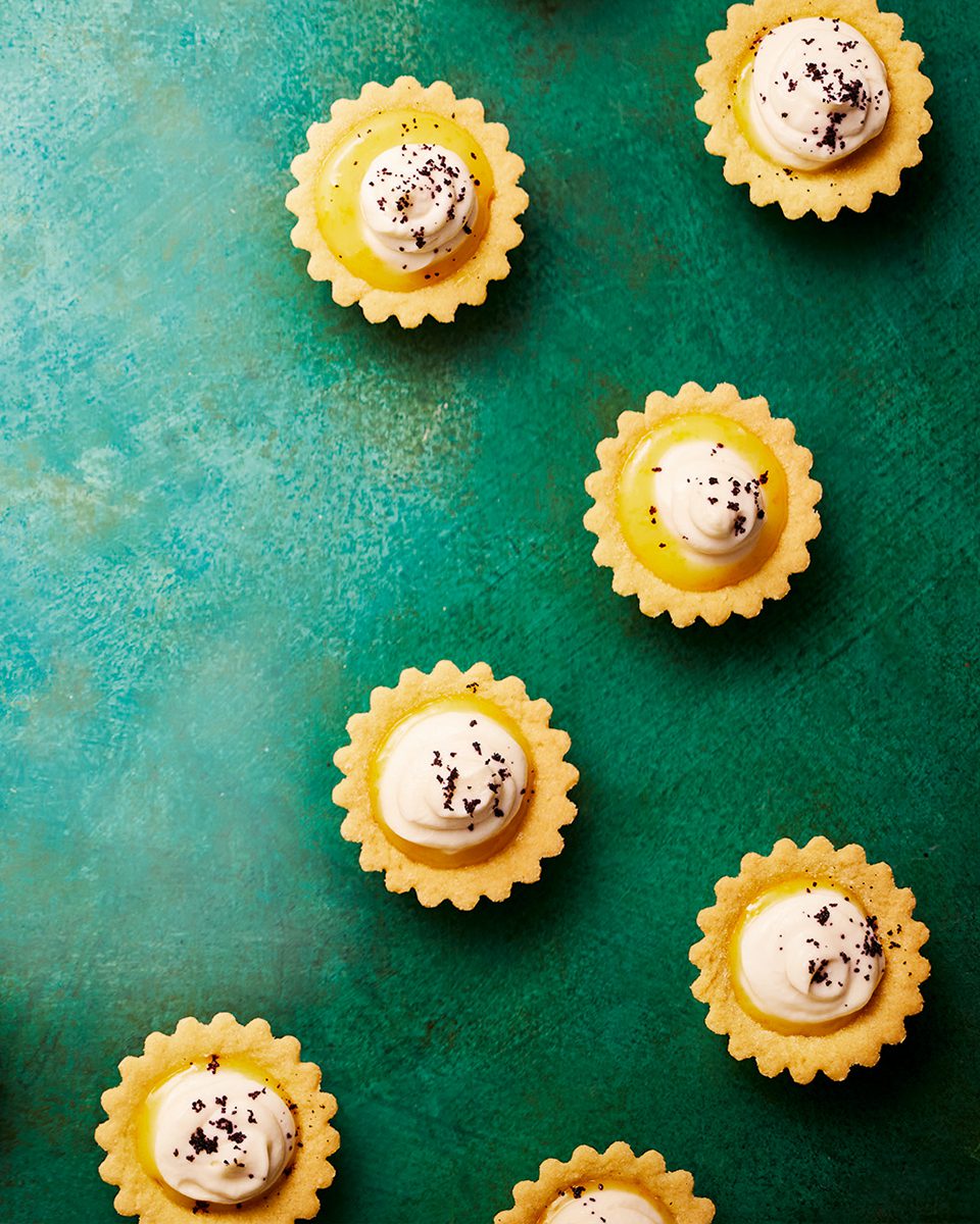 Orange curd mini tarts - delicious. magazine