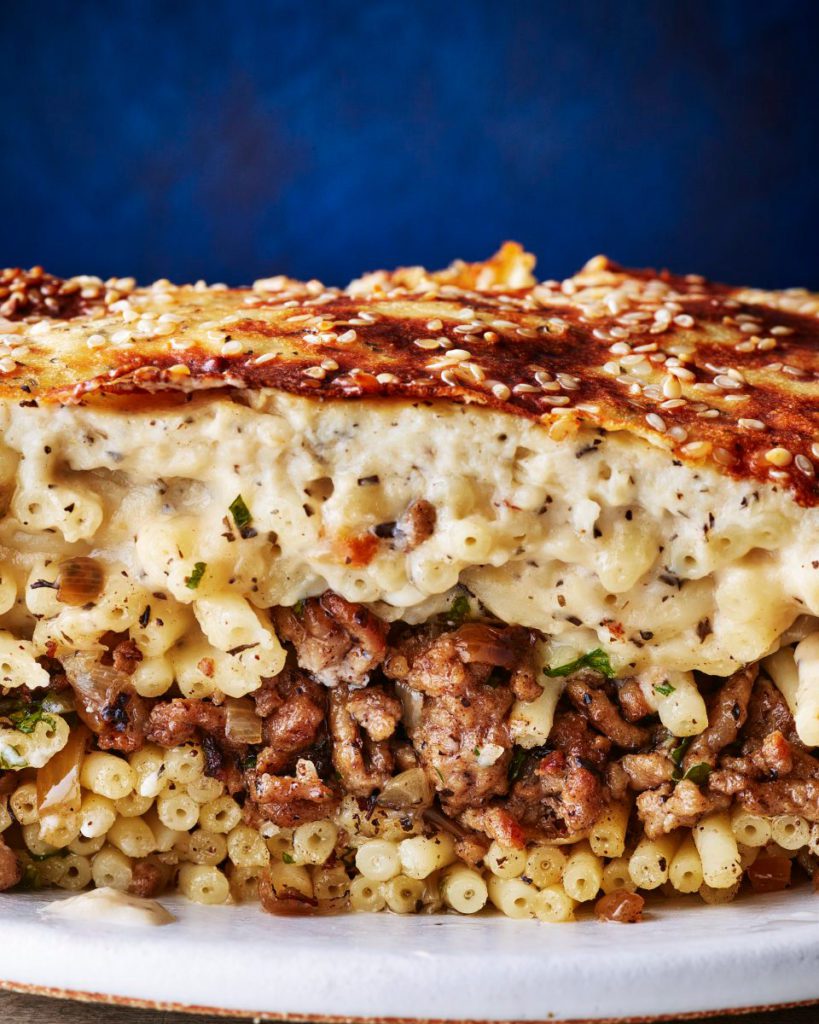 Meliz Berg's Cypriot pasta bake (magarina firinda) - delicious. magazine