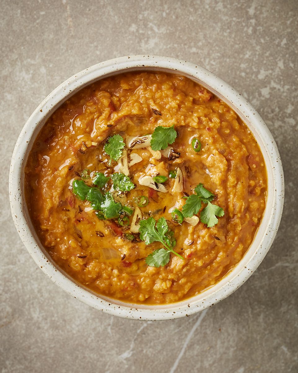 Low-energy Red lentil dal - delicious. magazine