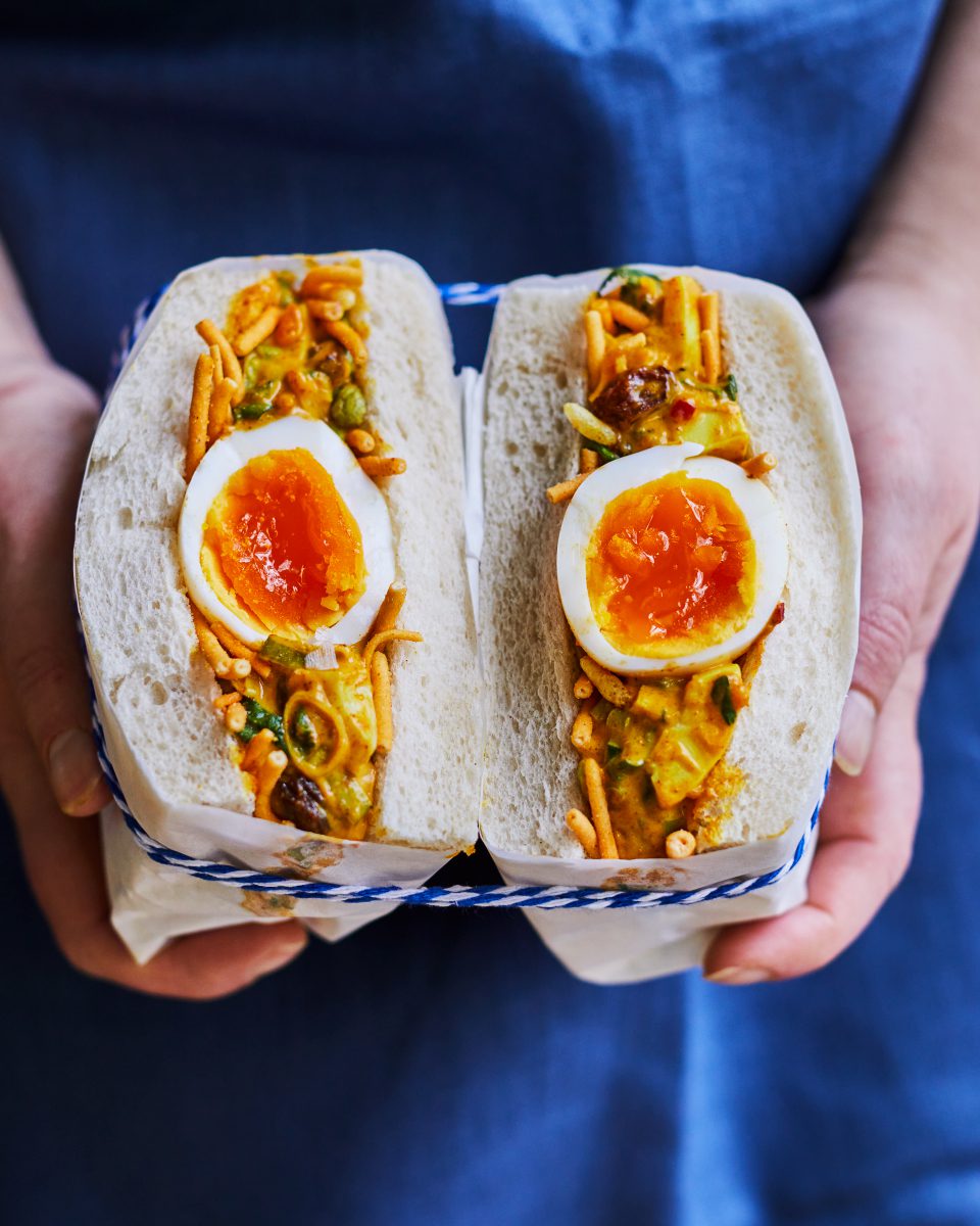 Coronation egg sando - delicious. magazine