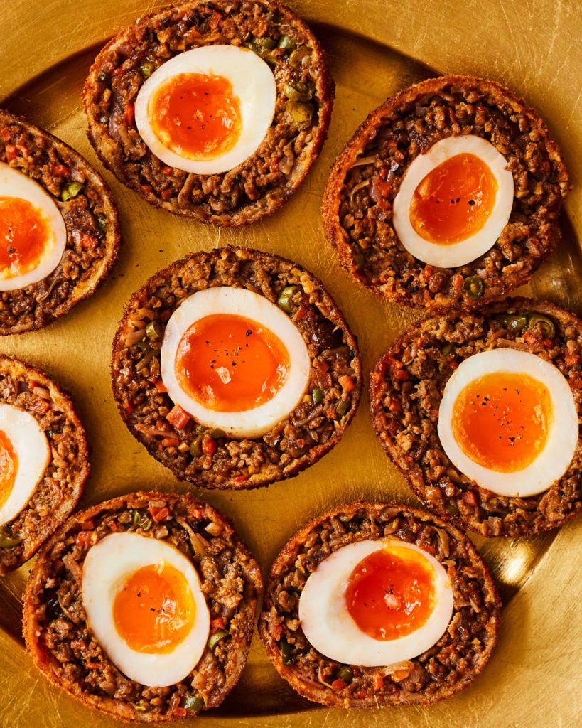 Vivek Singh’s Bangla egg-stuffed mutton chops - delicious. magazine