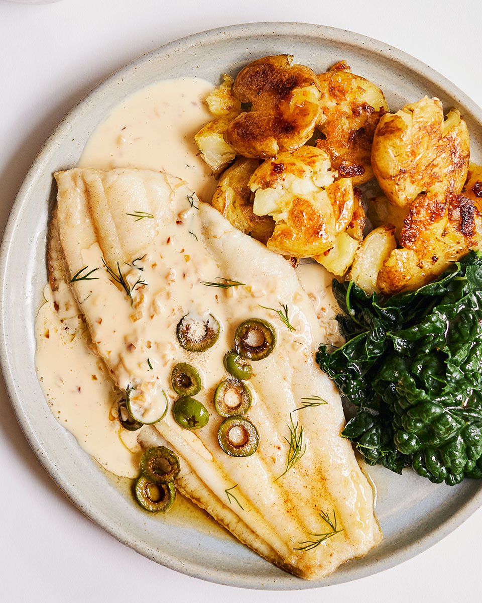 Plaice with sparkling wine sauce - delicious. magazine