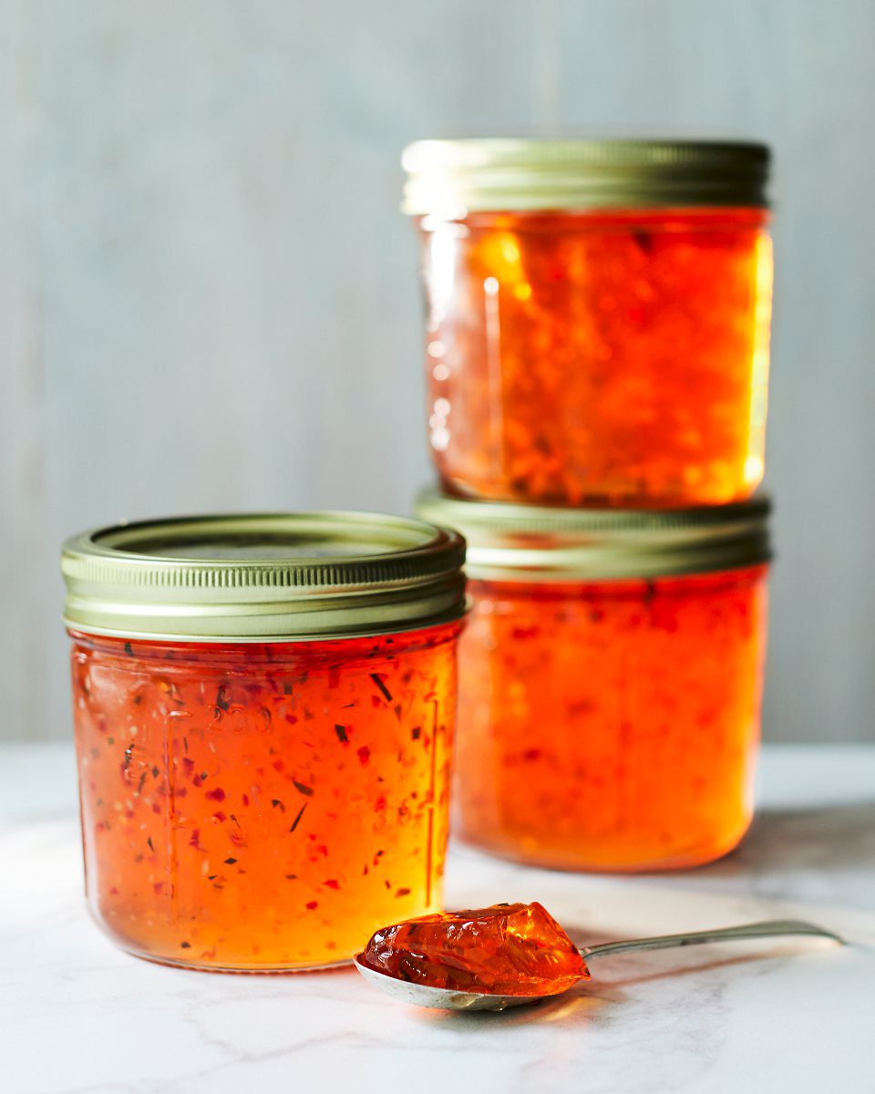 Lemongrass, apple, lime leaf and chilli jelly - delicious. magazine