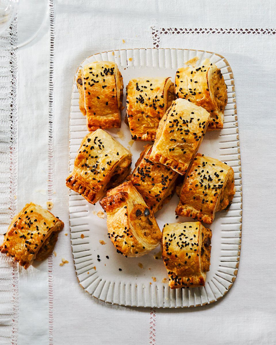 Festive pickled walnut and cheese rolls - delicious. magazine