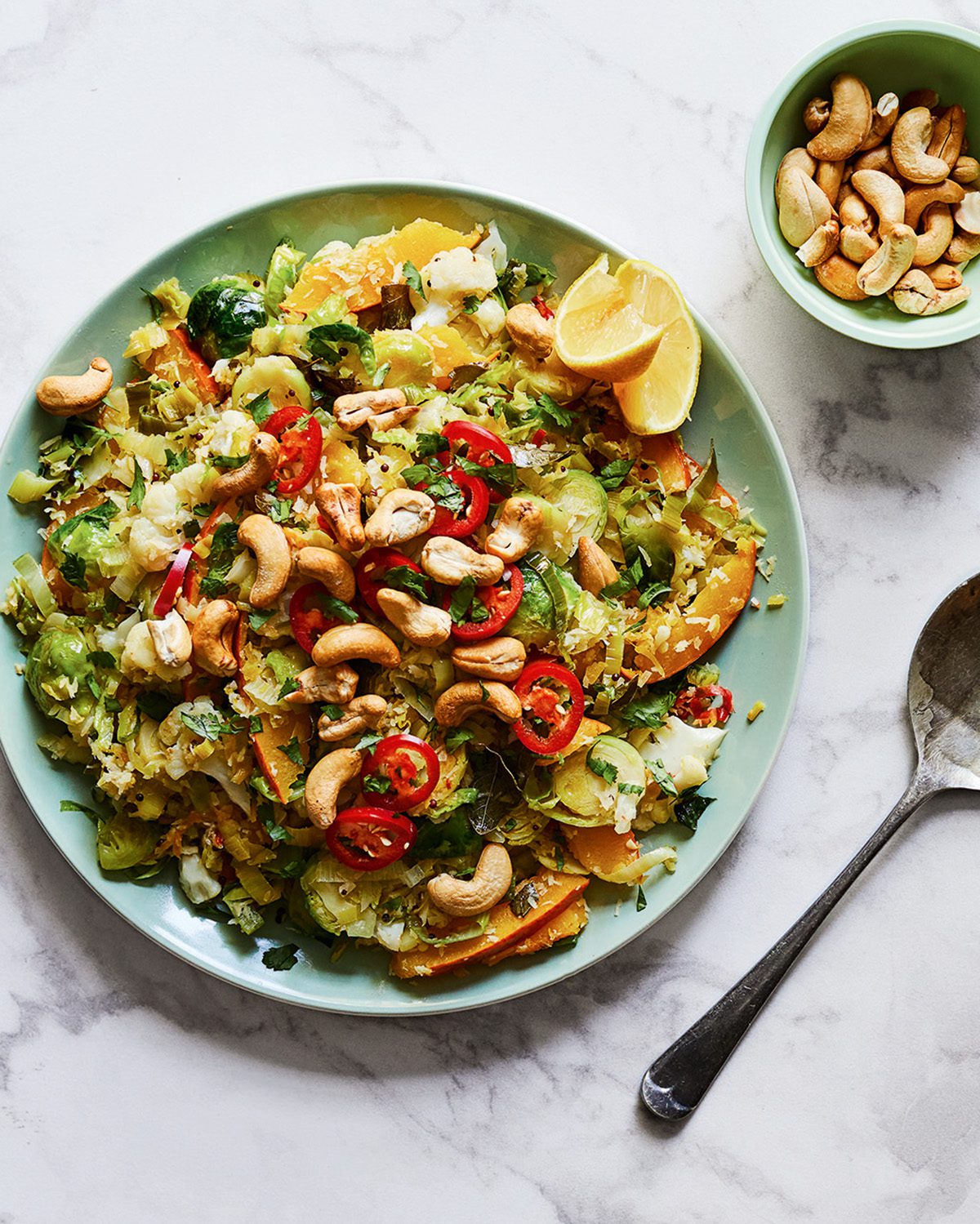 Fridge-raid thoran - delicious. magazine