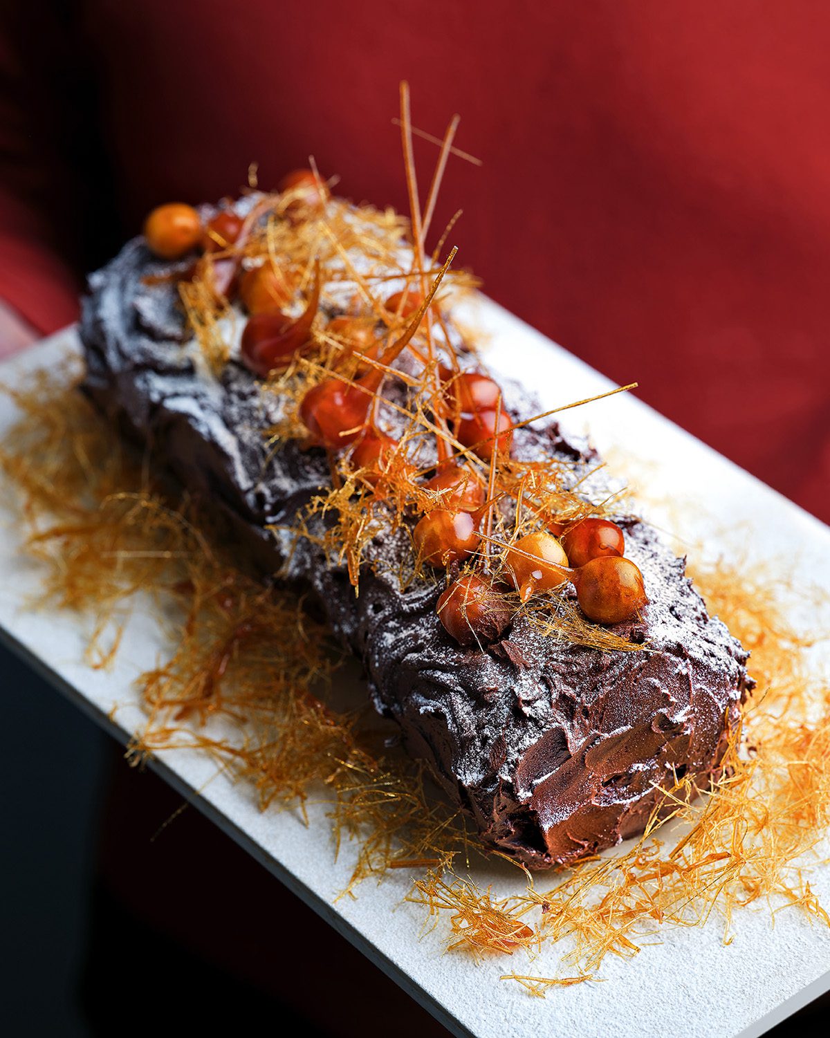 Michel Roux Jr's Yule log - delicious. magazine