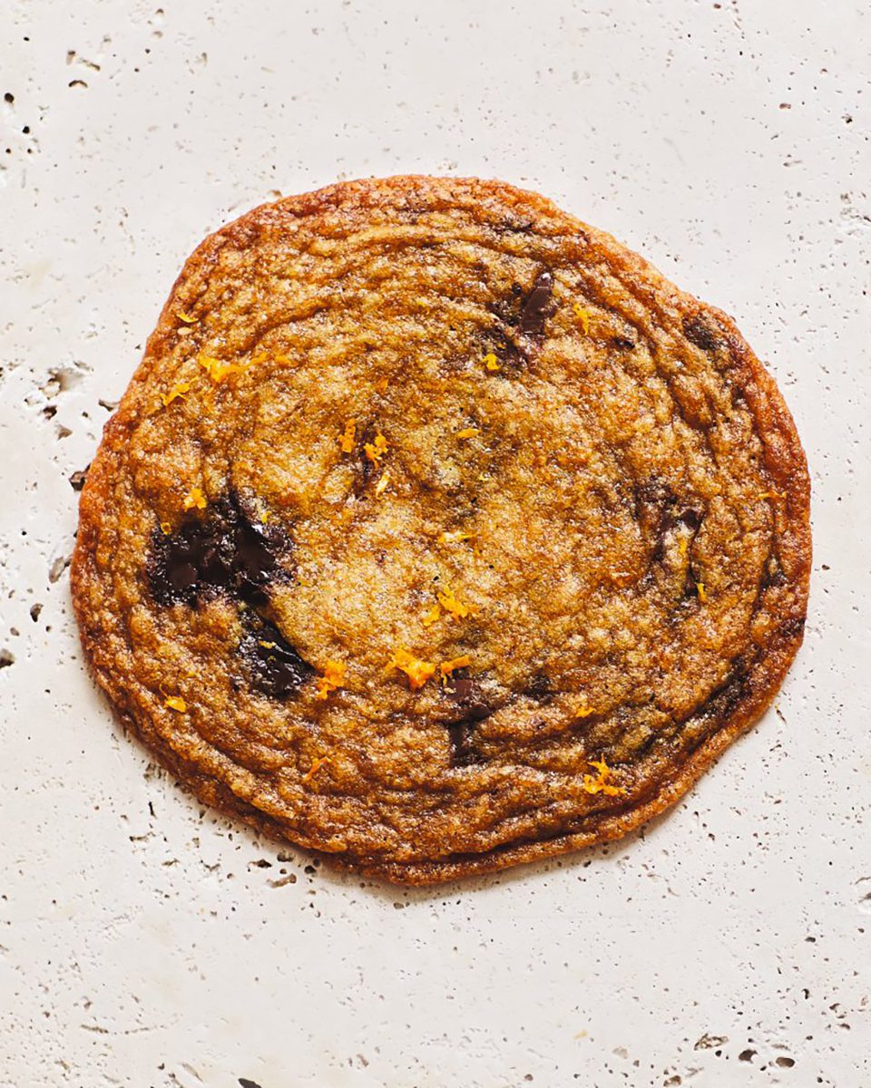 Chocolate orange pan-bang cookies - delicious. magazine