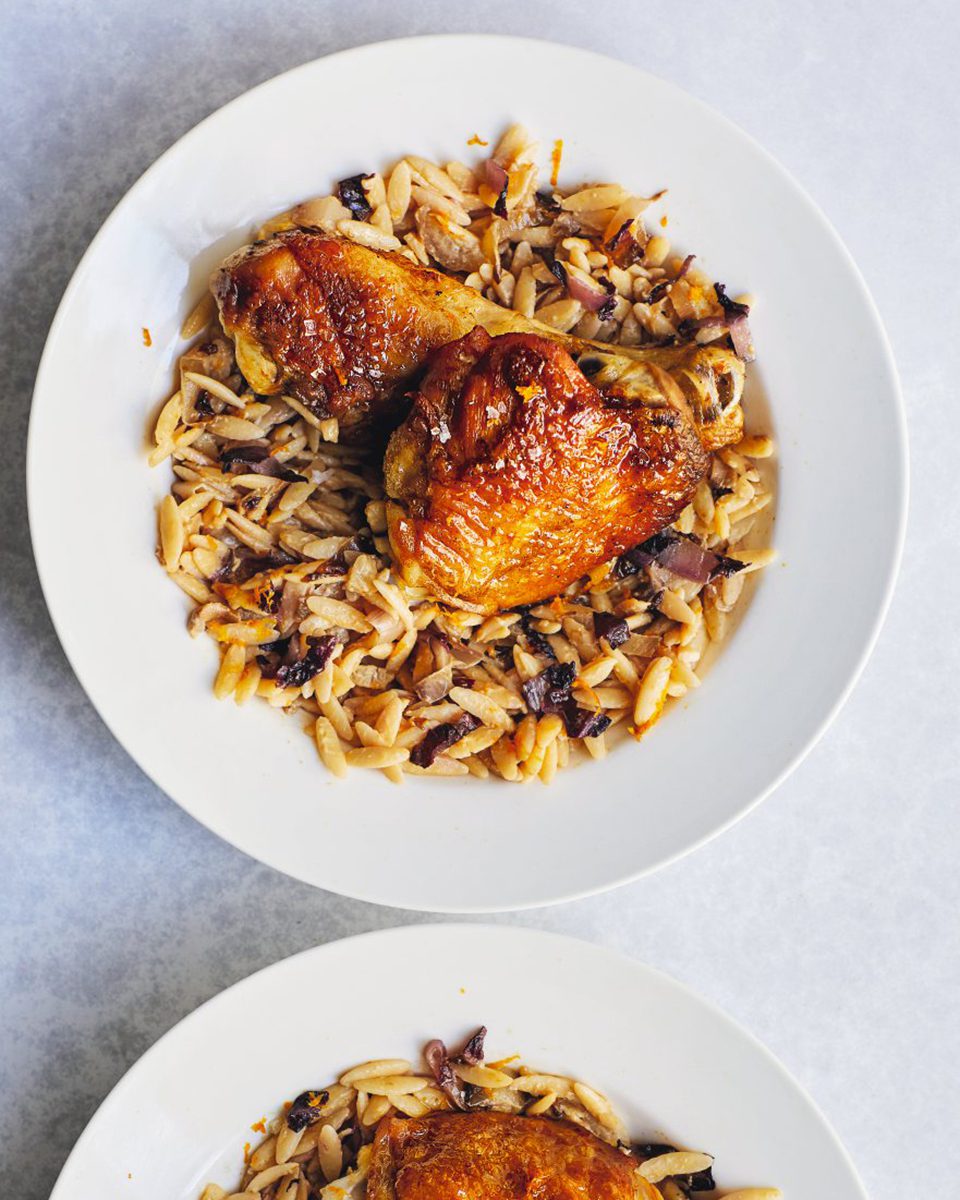 Chicken and chicory orzo - delicious. magazine