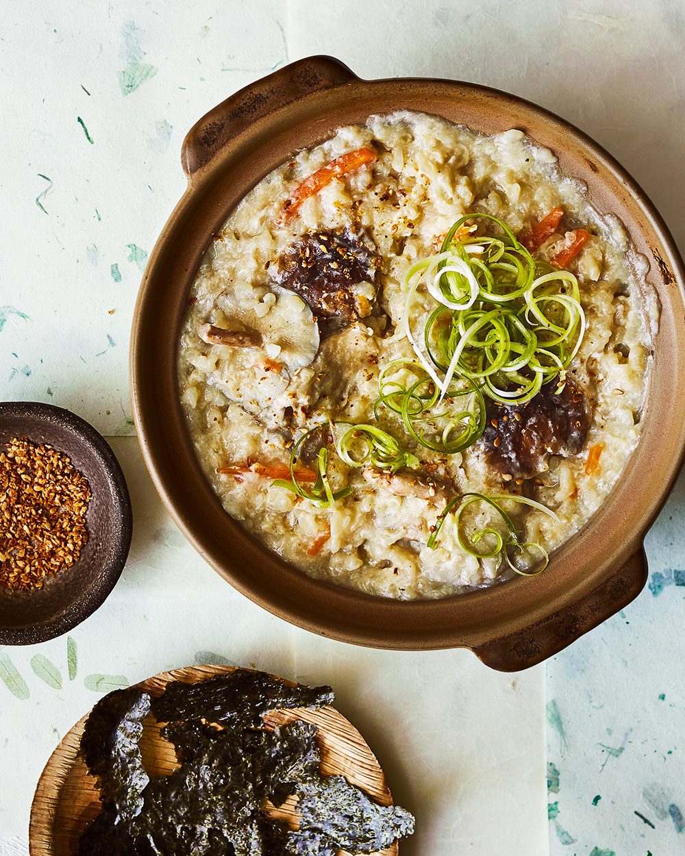 Egg zosui (Japanese rice porridge) - delicious. magazine