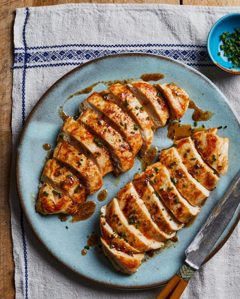 Perfect pan-fried chicken breasts - delicious. magazine