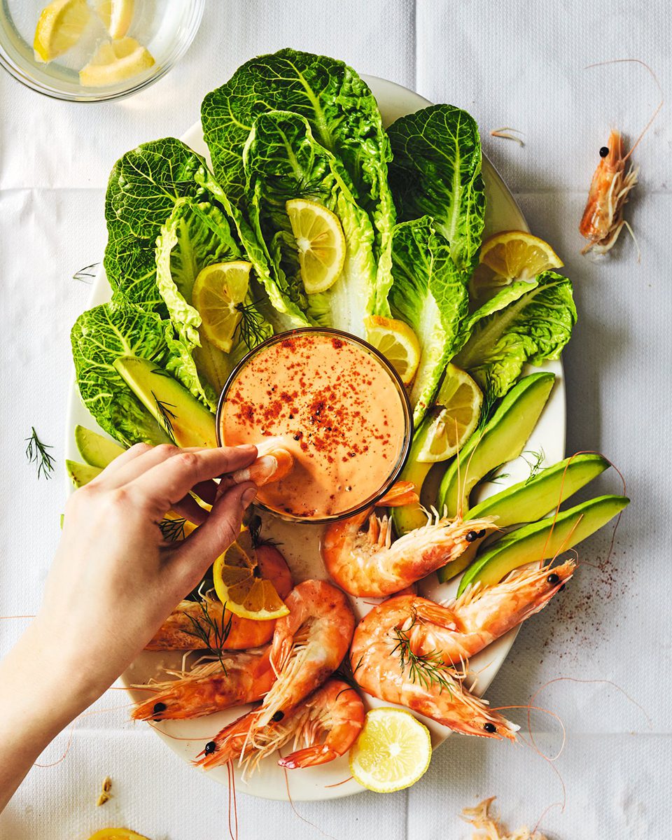 Prawn cocktail platter - delicious. magazine