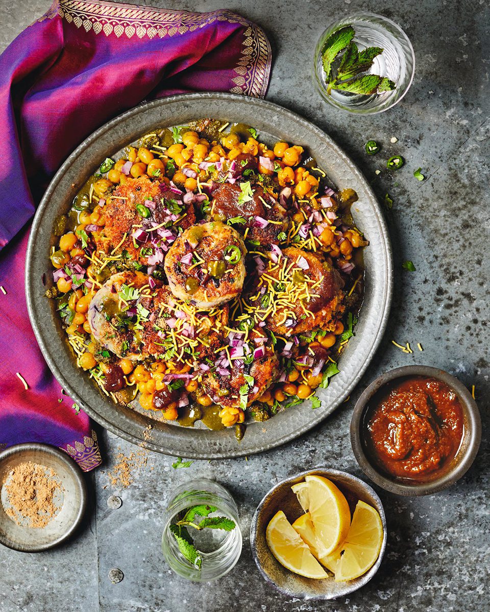 Ragda patties chaat - delicious. magazine