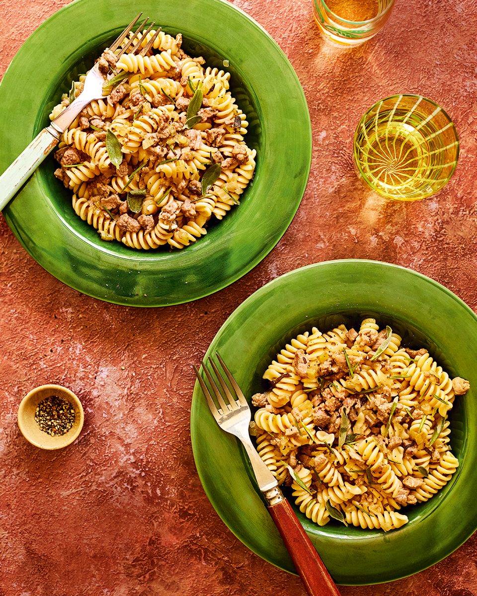 Fusilli con ragù d'agnello (fusilli with lamb ragù) - delicious. magazine