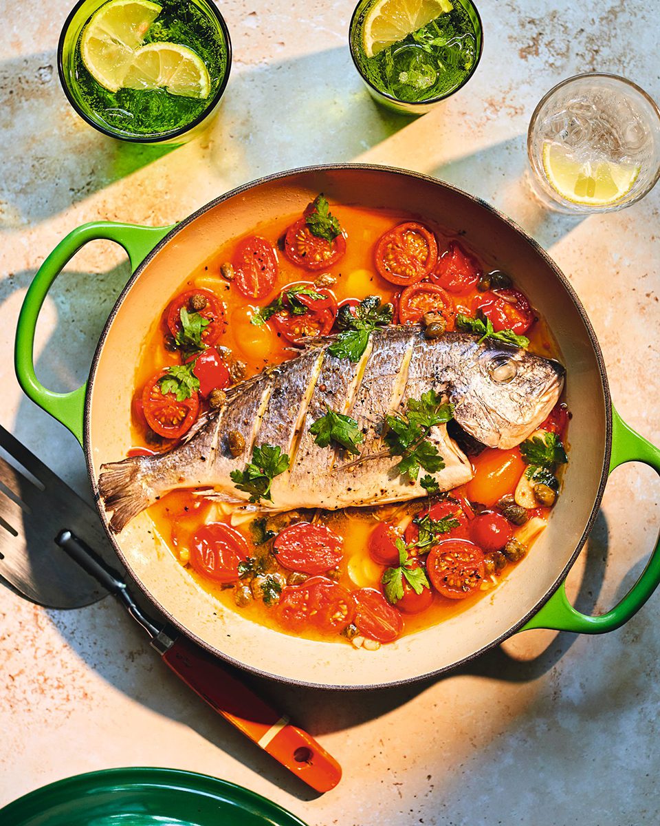 Pesce all’acqua pazza (fish cooked in ‘crazy water’) - delicious. magazine